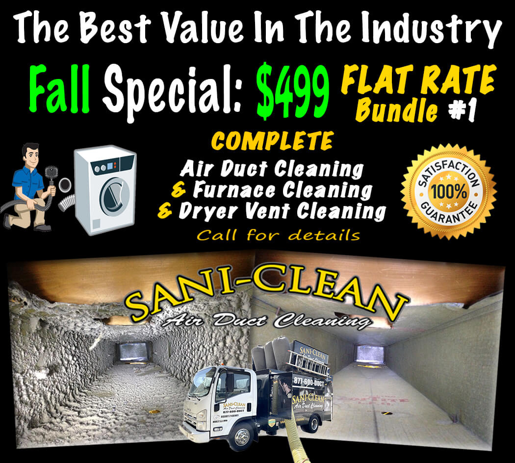 Sani-Clean - Michigan's Top-Rated Air Duct Cleaning Specialists!